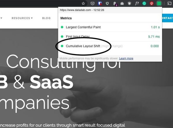 How to fix Cumulative Layout Shift?
